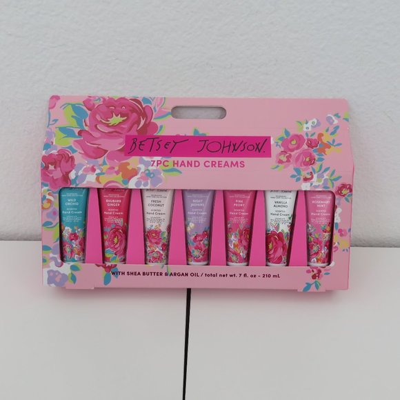 Betsey Johnson | Bath & Body | Betsey Johnson 7pc Hand Creams Set With ...
